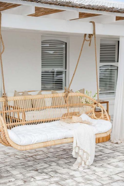 JUMBO Bari Double Hanging Chair, 200cm | HAUS OF RATTAN
